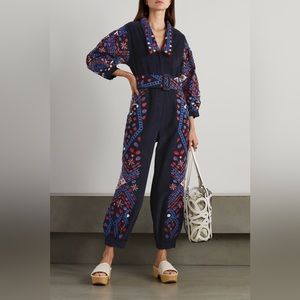 FARM Rio | Pants & Jumpsuits | Farm Rio Embroidery Corduroy Jumpsuit ...